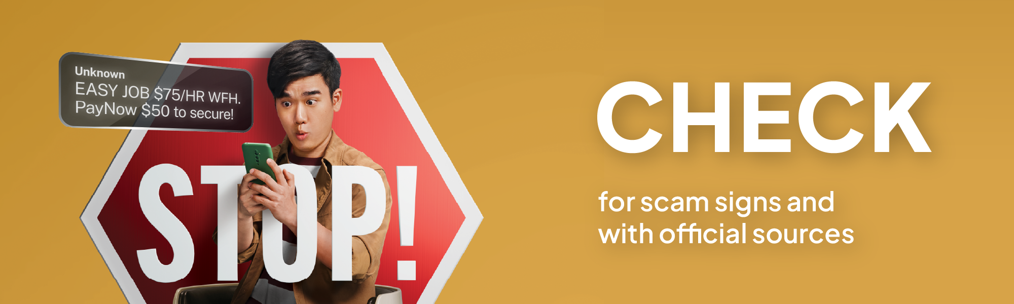 I can ACT against scams Campaign