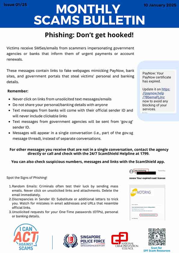 2025 Scams Bulletins