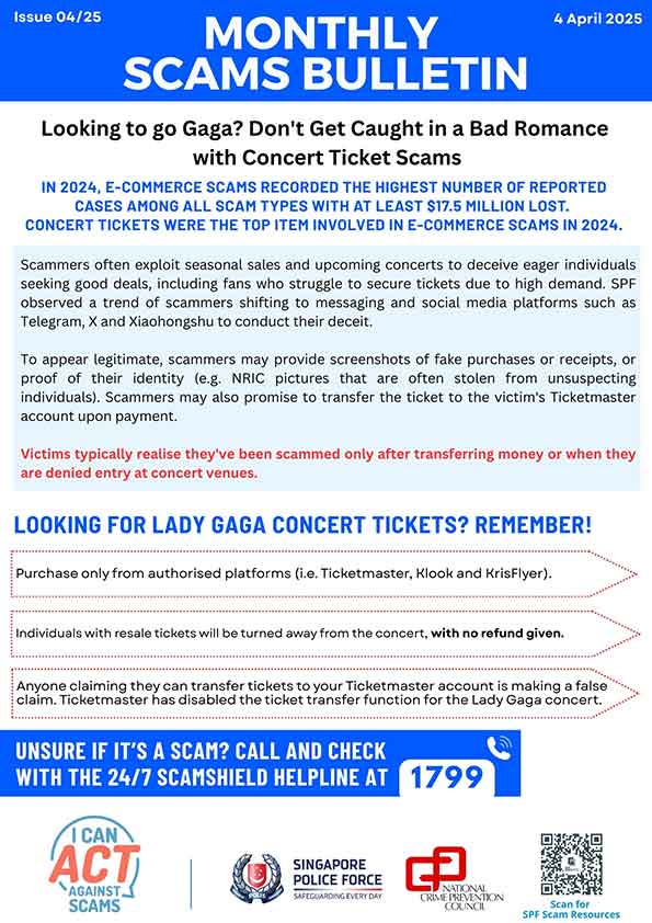 2025 Scams Bulletins