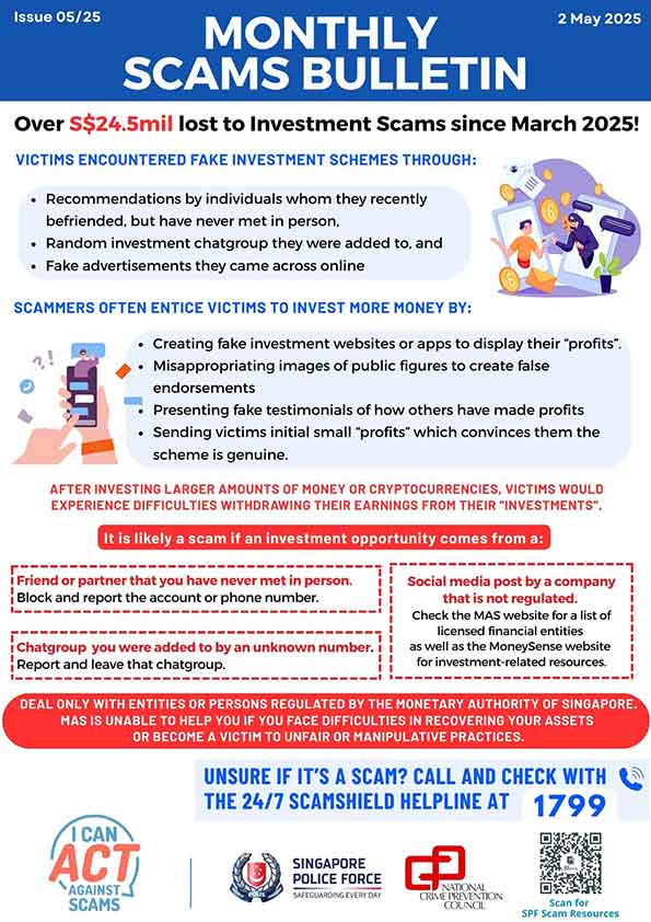 2025 Scams Bulletins